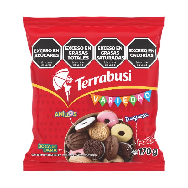 GALLETAS TERRABUSI VARIEDAD X 170 GR. | Super MaMi