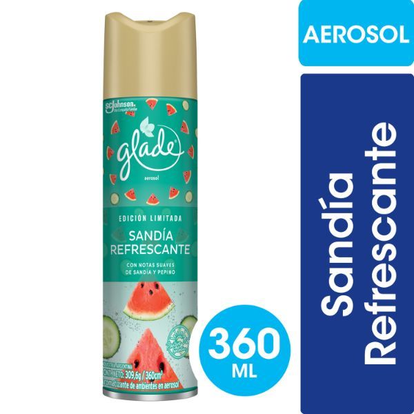 DESODORANTE DE AMBIENTE GLADE ROSAS EDICION LIMITADA AEROSOL X 360 ML. | Super MaMi