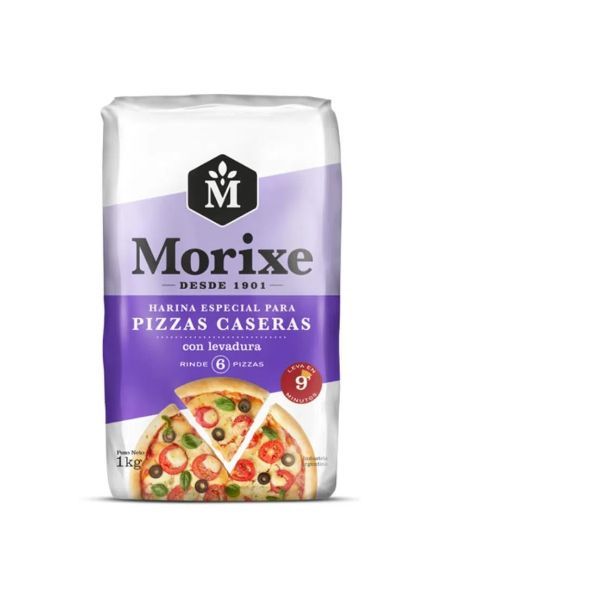 HARINA MORIXE PIZZA X 1 KG. | Super MaMi