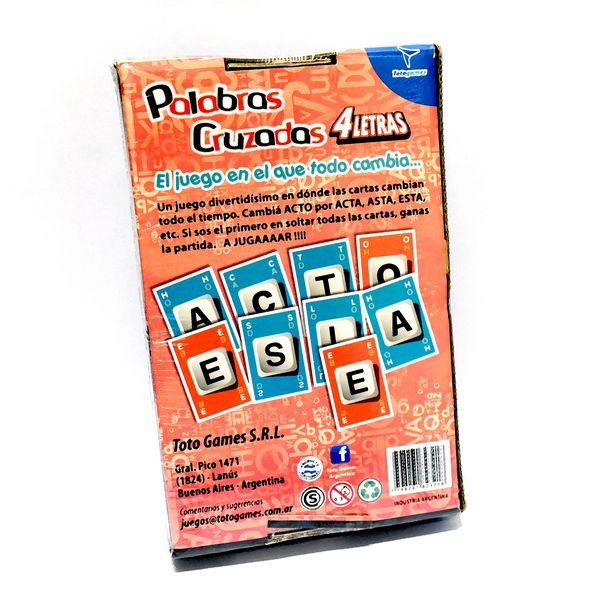 Palabras De 4 Letras