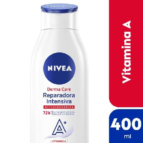 CREMA CORPORAL NIVEA DERMACARE REPARADORA INTENSIVA X 400 ML. | Dino Online